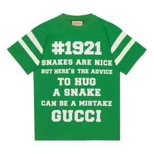 Gucci 1921 Series Short Sleeve T-shirt - Green