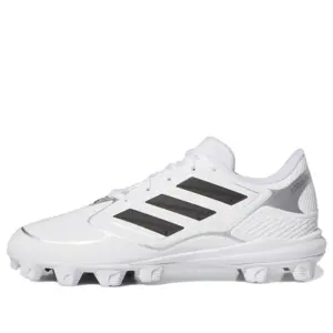 Adidas Purehustle 3 Md Athletic Shoes - Cloud White/core Black/silver Metallic