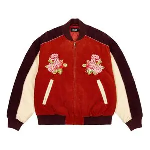 PALACE Embroidered Cat Eye Bomber Jacket - Rust