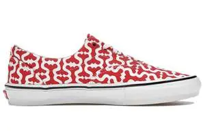 VANS Supreme X Era Monogram S Low Top Sneakers - Red