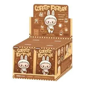 POP MART Pop Bean Coffee Factory Plush Pendant Sealed Case - Multi-color