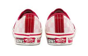 VANS Authentic 44 Sneakers - White/red