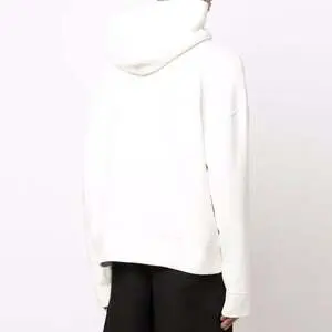 Palm Angels Kill The Bear Popover Hoodie - Off White/brown