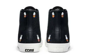 CONVERSE X Pop Trading Company Jack Purcell Pro High 'all Over Miffy - Black/white/egret