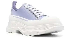 Alexander McQueen Tread Slick Sneakers - Blue/white
