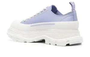 Alexander McQueen Tread Slick Sneakers - Blue/white