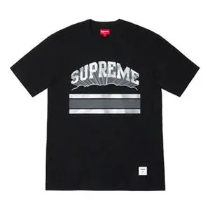 Supreme Ss19 Cloud Arc Tee Logo Tee - Black