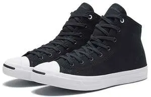 CONVERSE Jack Purcell Hi Sneakers - Black/white