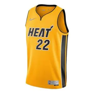 Nike X Nba Miami Heat Jersey Jimmy Butler 22 - Yellow