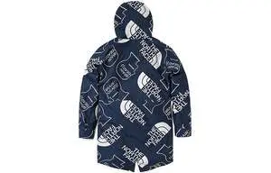 The North Face X Brain Dead 76 Oversized Mountain Parka Jacket - Blue