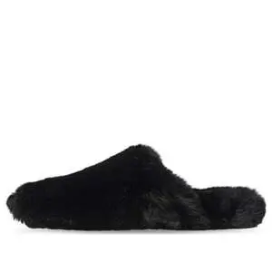 Balenciaga Teddy Mules - Black