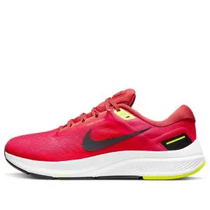 Nike Zoom Structure 24 Athletic Sneakers - Red/black