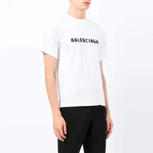 Balenciaga Blurred Logo T-shirt