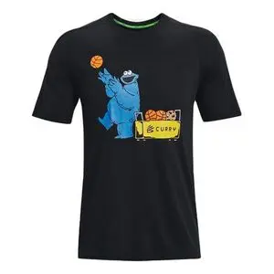 Under Armour Curry Cookie Monster T-shirt - Black