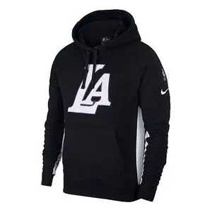 Nike Los Angeles Lakers Pullover Hoodie - Black
