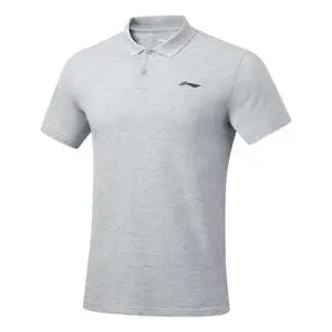 LI-NING Plain Short Sleeve Polo Shirt