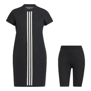 Adidas Primeknit Dress And Shorts Set - Black/white