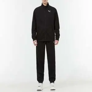 PUMA Casual Sports Stand Collar Zip-up Jacket And Pants Set