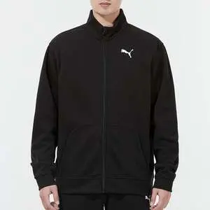 PUMA Casual Sports Stand Collar Zip-up Jacket And Pants Set