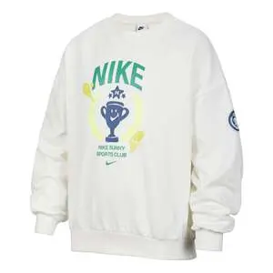 Nike Sweatshirt - White/blue