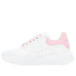 Alexander McQueen Oversized Court Trainer - White/pink
