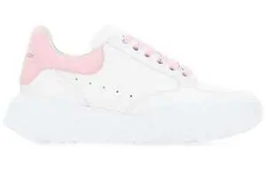 Alexander McQueen Oversized Court Trainer - White/pink