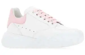 Alexander McQueen Oversized Court Trainer - White/pink