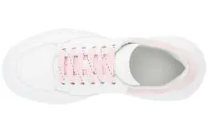 Alexander McQueen Oversized Court Trainer - White/pink