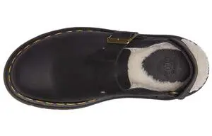 Dr. Martens Jorge Ii Faux Mules With Buckle Detailing - Black