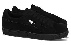 PUMA Suede Classic Low Top Sneakers - Black