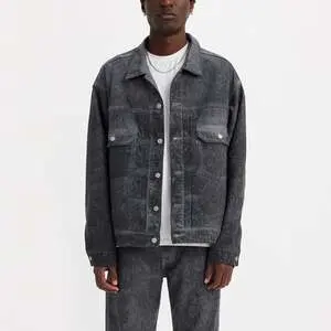 StÜssy X Levi's Dyed Jacquard Jacket - Black