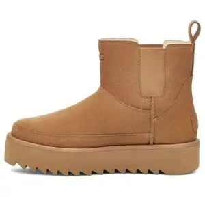 UGG Classic Chelsea Platform Mini Boots - Chestnut