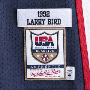 Mitchell & Ness Larry Bird Team Usa 1992 Jersey #7