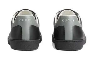 Gucci Ace Gg Leather Sneakers