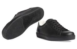 Gucci Ace Gg Leather Sneakers