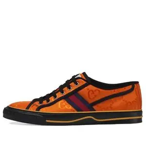 Gucci Tennis 1977 Off The Grid Low Top Sneakers - Orange