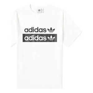 Adidas Originals Vocal Logo Tee Printing Short Sleeve - White