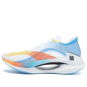LI-NING Essential Arhq245-6 "aurora Blue" Athletic Sneakers - White/blue/orange