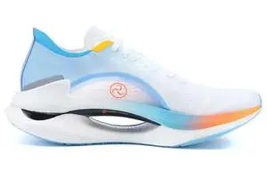 LI-NING Essential Arhq245-6 "aurora Blue" Athletic Sneakers - White/blue/orange