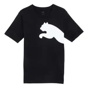 PUMA Big Cat Qt T-shirt 'black - Black/white