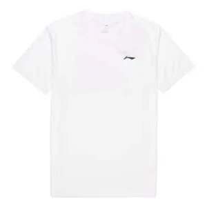 LI-NING Basic Logo Quick-drying T-shirt 'white