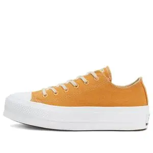 CONVERSE Chuck Taylor All Star Renew Cotton Platform Low Top Sneakers - Yellow