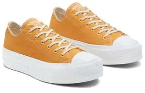 CONVERSE Chuck Taylor All Star Renew Cotton Platform Low Top Sneakers - Yellow