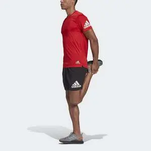 Adidas Logo Printing Sports Running Shorts - Default Color