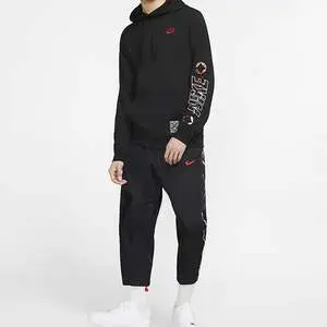 Nike Club Printed Pullover Hoodie