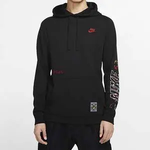 Nike Club Printed Pullover Hoodie