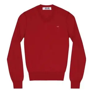 Play Comme Des Garcon Long Sleeve T-shirt With Small Emblem