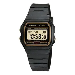 Casio Classical Vintage Waterproof Digital Watch - Black