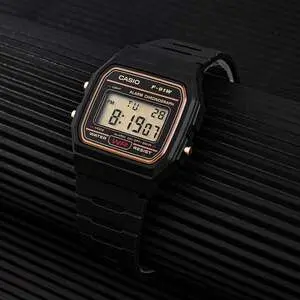 Casio Classical Vintage Waterproof Digital Watch - Black