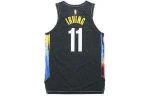Nike Nba Brooklyn Nets Kyrie Irving #11 Jersey Vest - Black